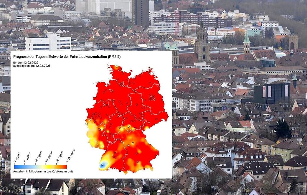 Nicht mehr joggen? Schlechte Luft in Deutschland – hoher Feinstaubwert in Heilbronn - STIMME.de