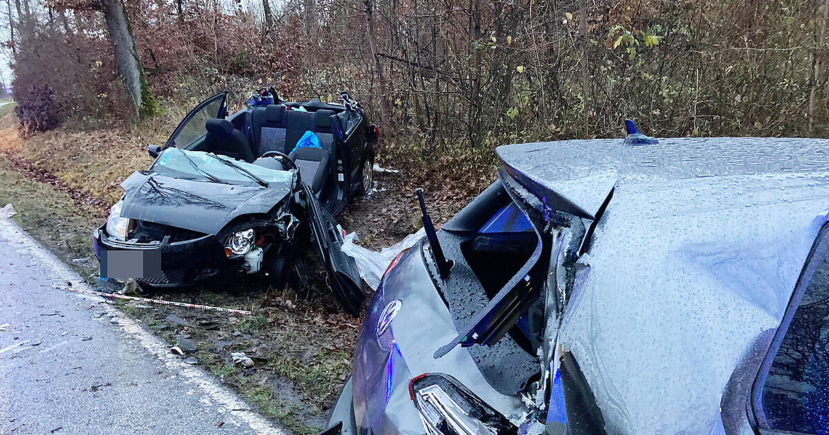 Zwei Verletzte bei Frontalunfall - STIMME.de