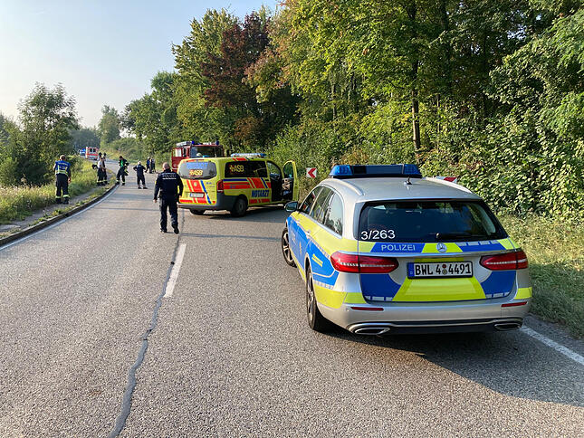 Tödlicher Unfall auf B27 bei Talheim - STIMME.de
