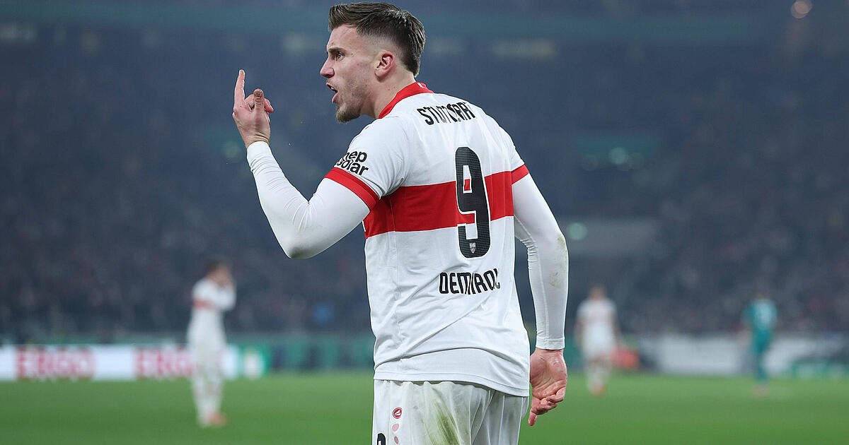 VfB-Star Demirovic im doppelten Glück nach Sieg im DFB-Pokal - STIMME.de