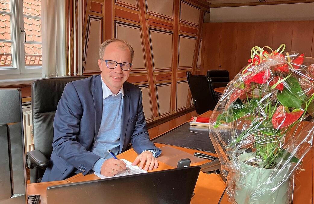 Der neue Bürgermeister hat viel vor - STIMME.de