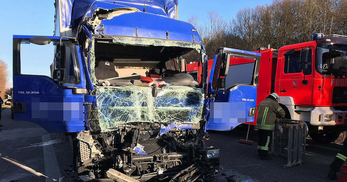 Zwei Tote bei schwerem Lkw-Unfall auf A6 - STIMME.de