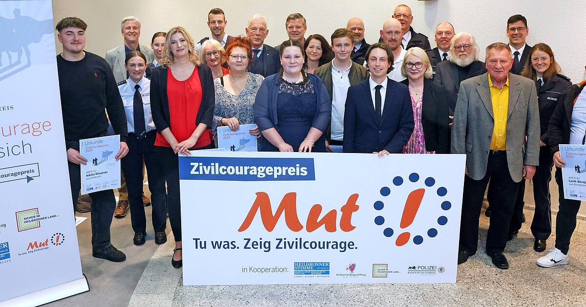 Für ihren mutigen Einsatz belohnt – Preisträger beim Zivilcouragepreis 2024 ausgezeichnet ...