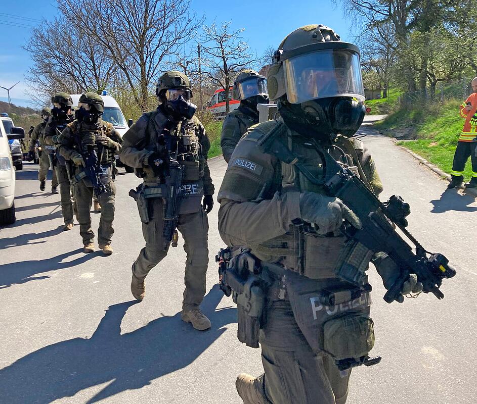 SEK-Einsatz in Boxberg: Familie hat sich in Bobstadt verschanzt - STIMME.de