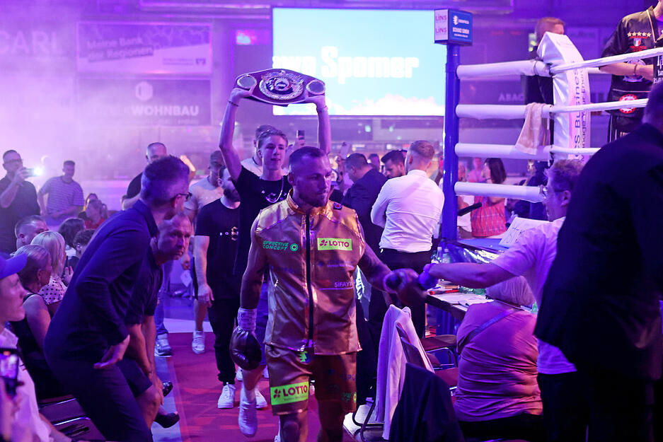 Heilbronner Boxprofi Slawa Spomer verteidigt seinen WBO-Global-Titel - STIMME.de