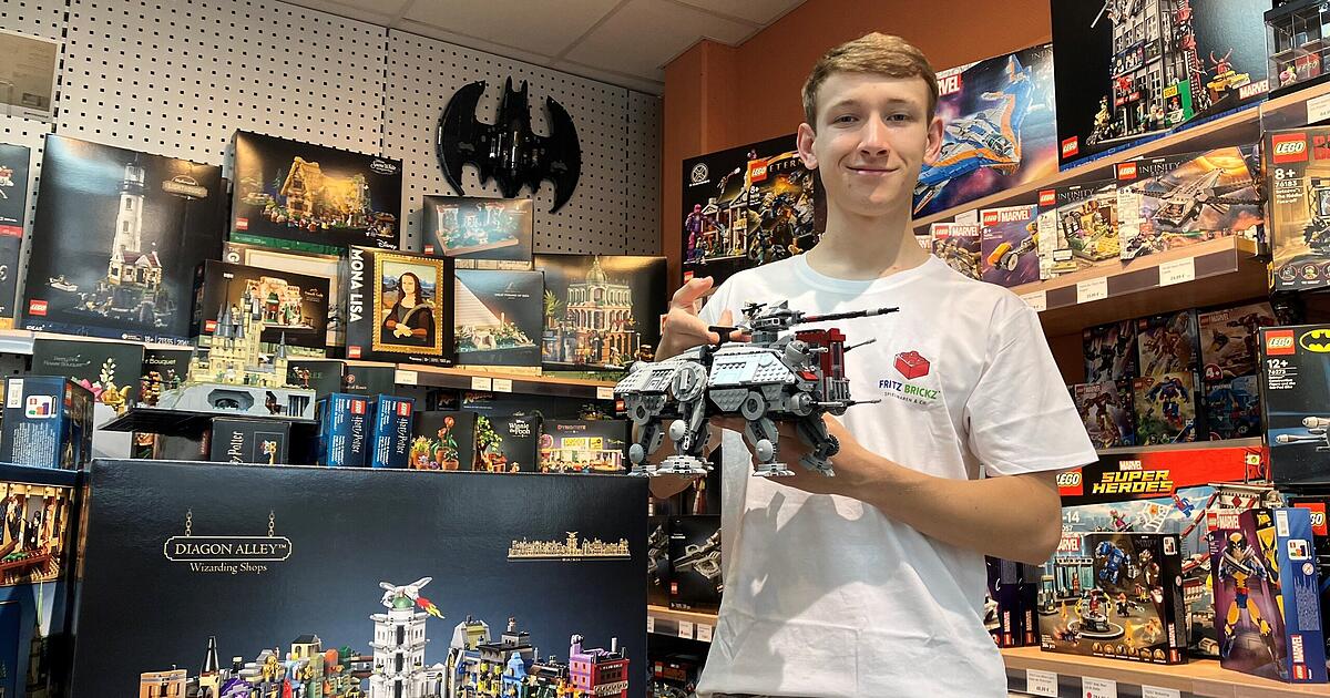 18-Jähriger eröffnet Lego-Laden in Freiberg: Kindheitstraum wird wahr ...