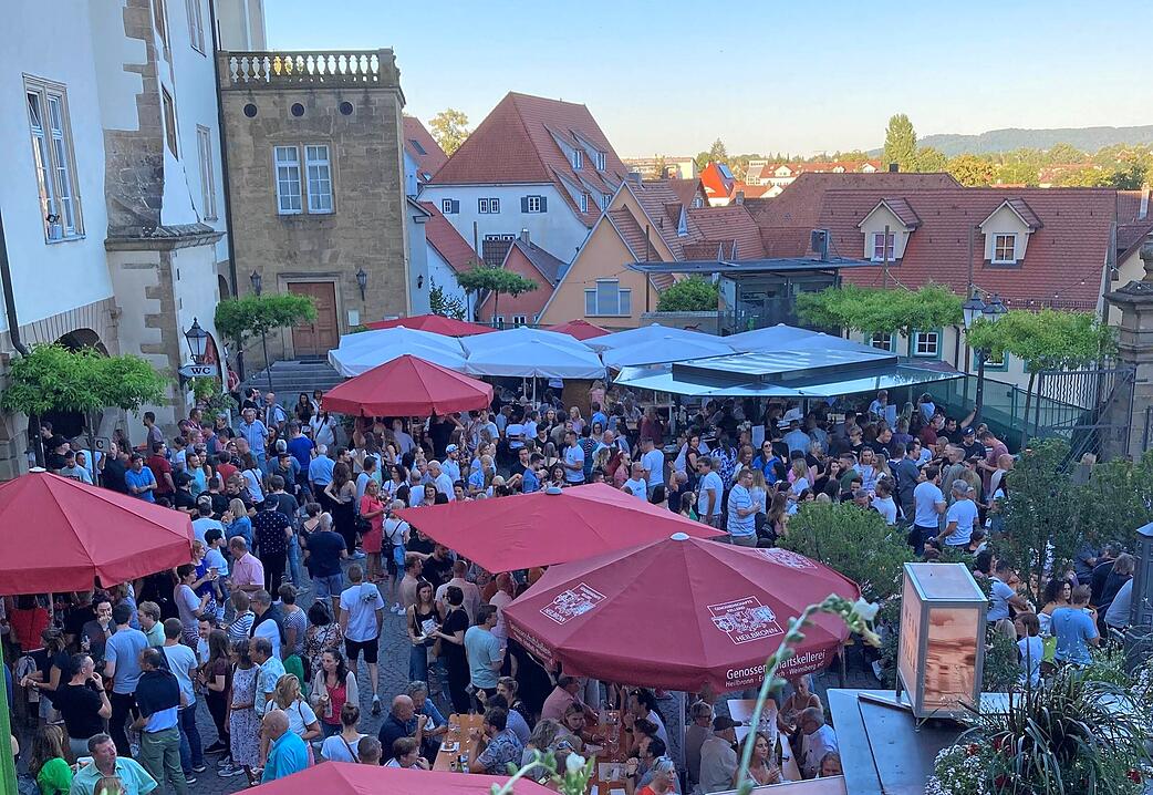 Was Besucher zum Hohenloher Weindorf wissen müssen - STIMME.de