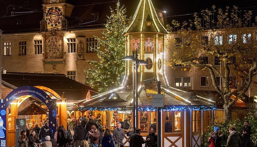 Wie weit man mit 50 Euro auf dem Heilbronner Weihnachtsmarkt kommt - STIMME.de