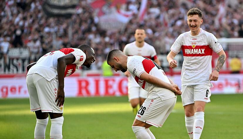 Torjubel gegen Eintracht Frankfurt: So kam es zum Tanz von VfB-Stürmer Deniz Undav - STIMME.de