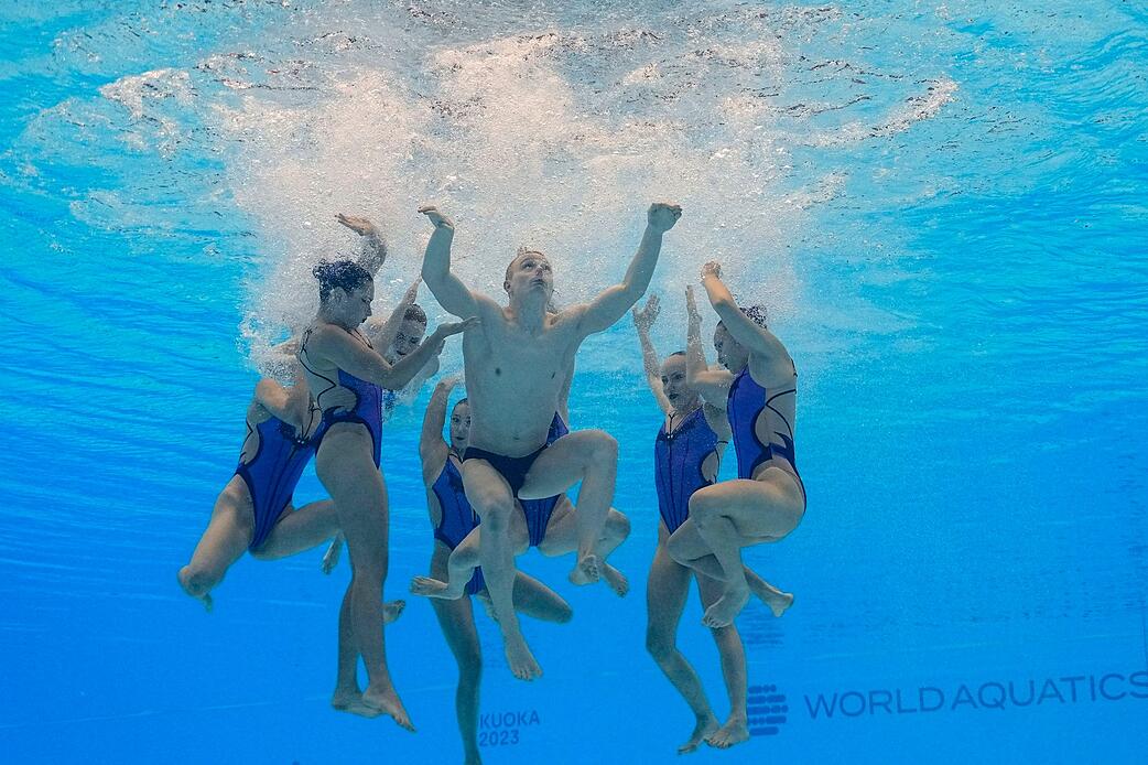Synchronschwimmer Seidel mit Team bei WM auf Rang neun - STIMME.de