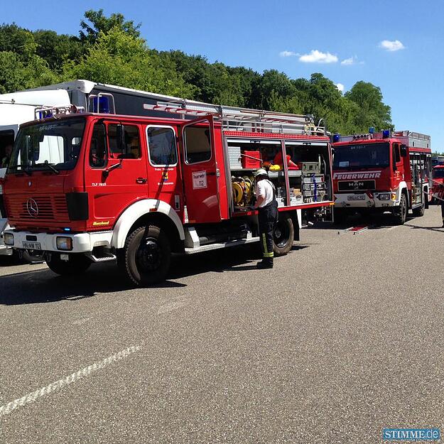 Schwerer Lkw-Unfall auf der A6 | 24.06. - STIMME.de