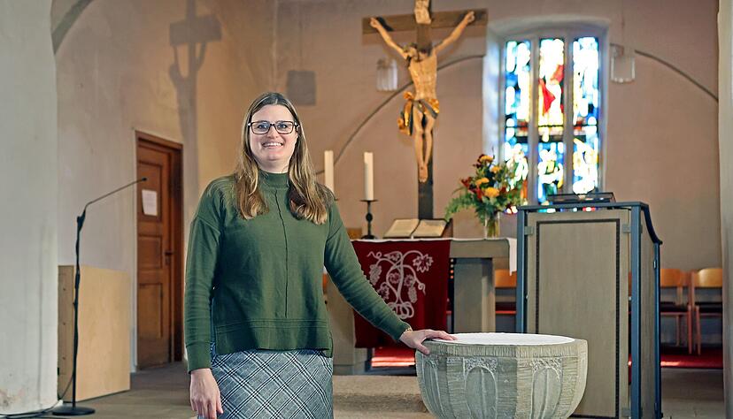 Tamara Besserer ist die neue evangelische Pfarrerin in Klingenberg - STIMME.de