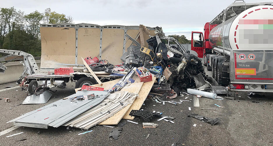 Schwerer Unfall auf der A6 bei Kirchardt - STIMME.de