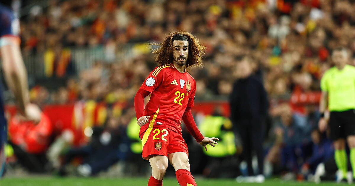 Halbfinale der Nations League: Spanien-Star Cucurella in Stuttgart ...