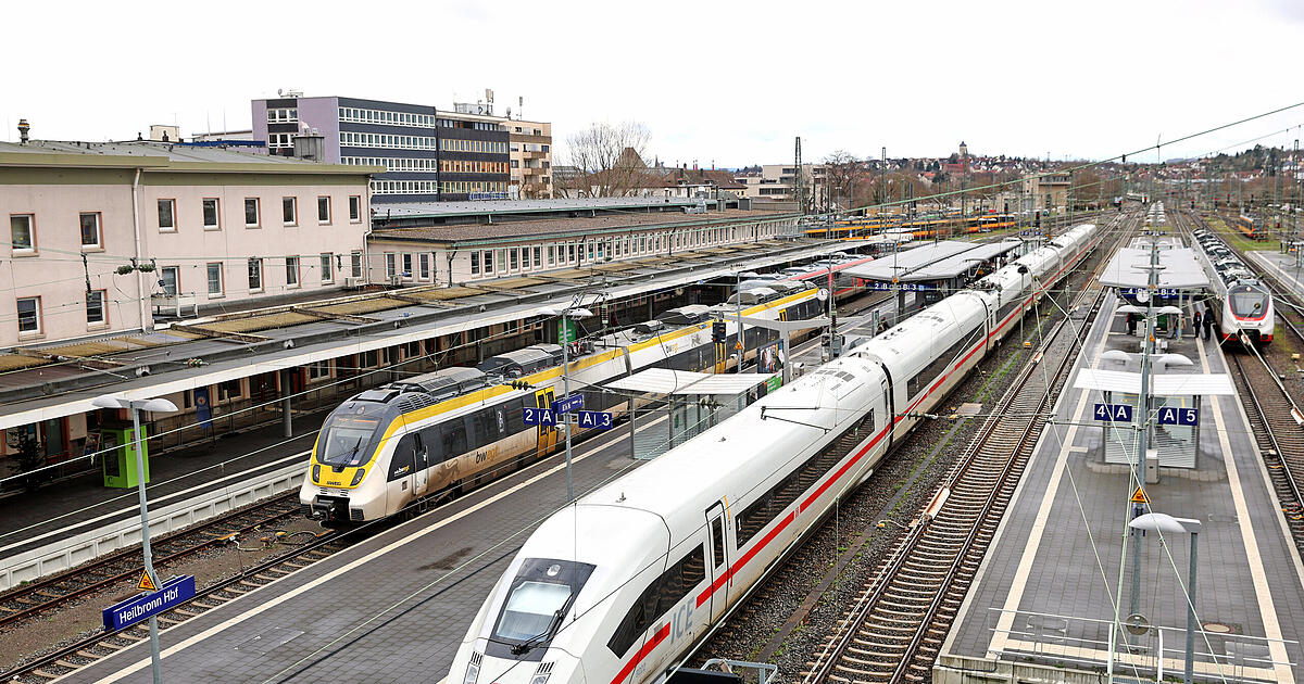 Nur noch am Dienstag erhältlich: Für 14,39 Euro im ICE von Heilbronn ...