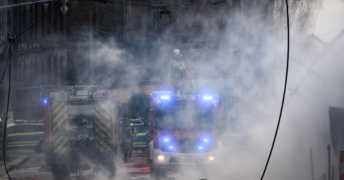 Explosionen in Dresden nach Brand an Gasleitung - STIMME.de