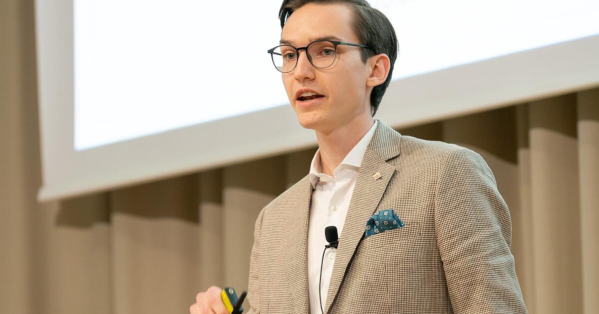 Preis für junge Engagierte: Der TUM-Student in Heilbronn, Florian Stupp ...