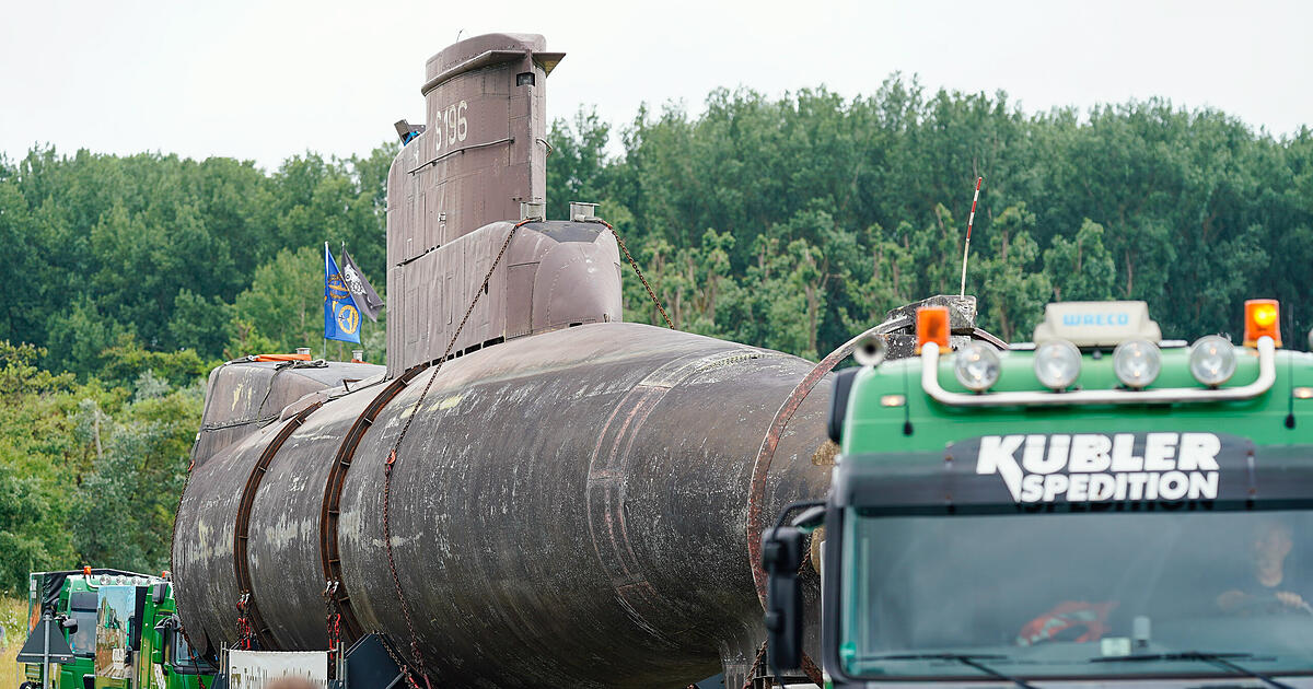 U-Boot U17 kommt nach Sinsheim: So verlief die erste Transport-Etappe ...
