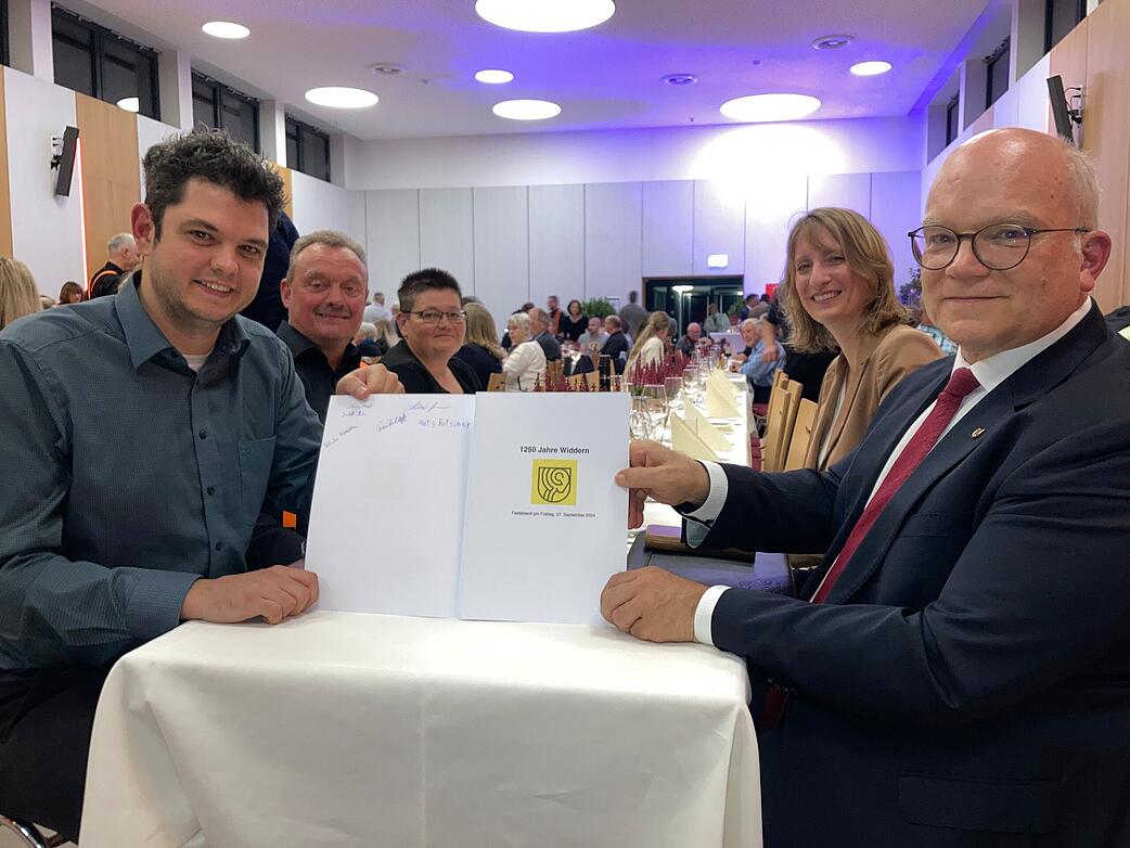 Widdern mit Festakt ins 1250-jährigen Stadtjubiläum gestartet - STIMME.de