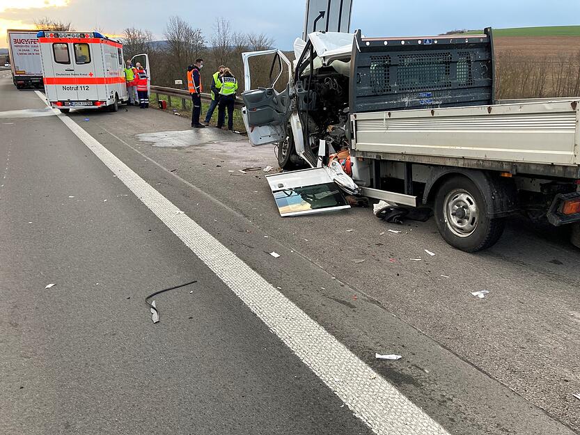 Schwerer Unfall auf der A6 zwischen Öhringen und Bretzfeld - STIMME.de