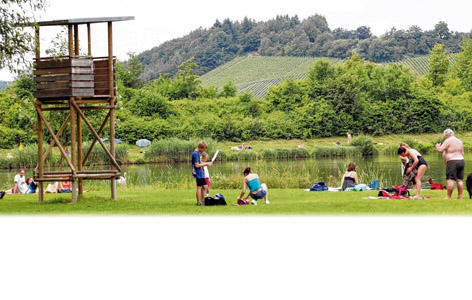 Katzenbachsee: Badespaß ohne Schnickschnack - STIMME.de