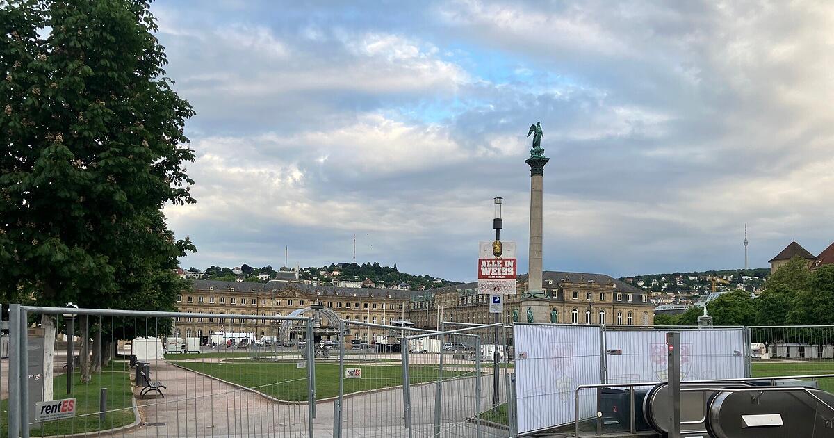 Public Viewings auf dem Stuttgarter Schlossplatz – ein Rückblick in ...