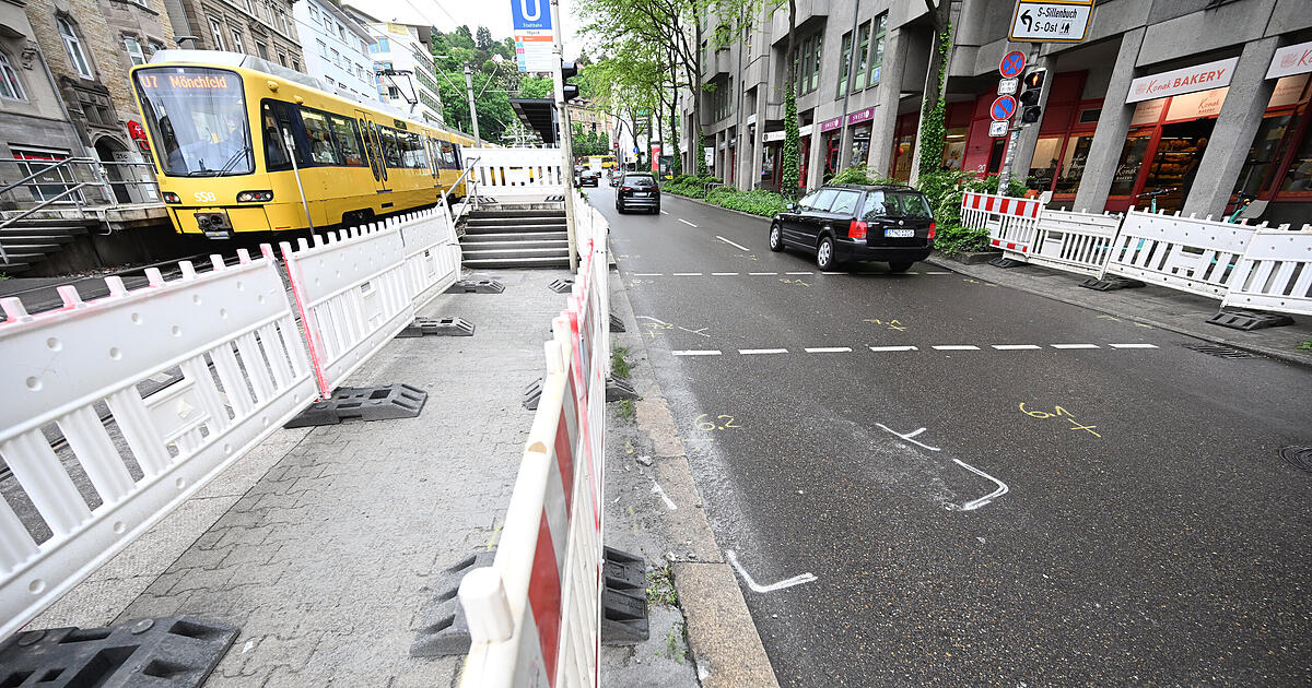 Auto fährt in Stuttgart in Personengruppe: Bilder zeigen Unglücksort - STIMME.de