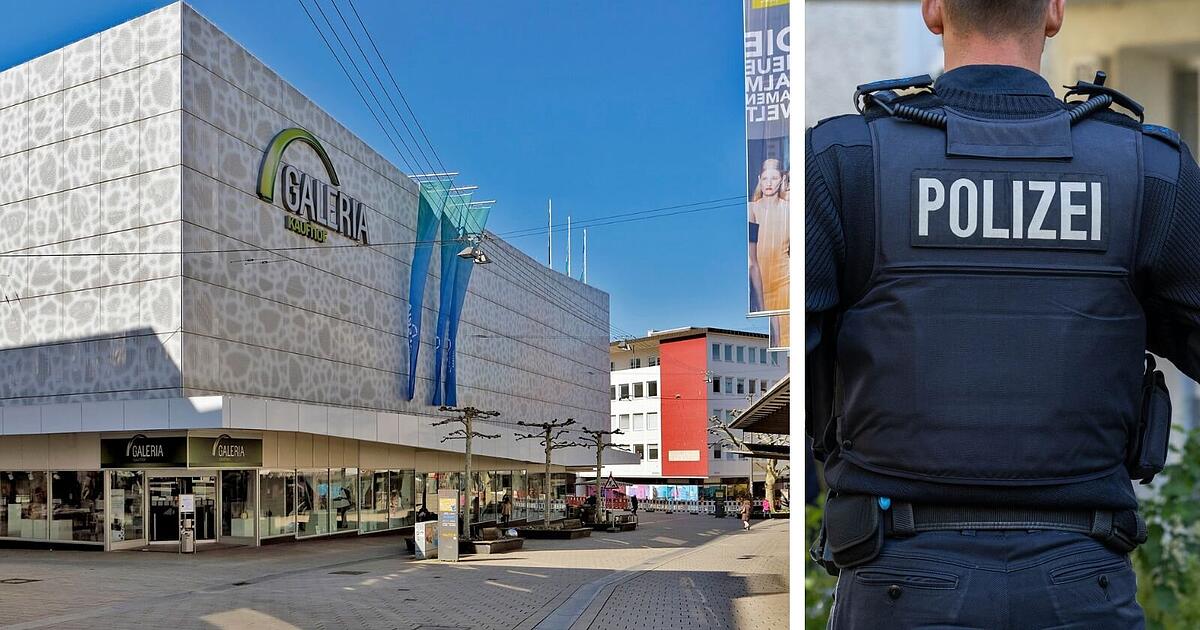 Blitz-Einbruch bei "Galeria Kaufhof": Diebe erbeuten Schmuck in unter ...