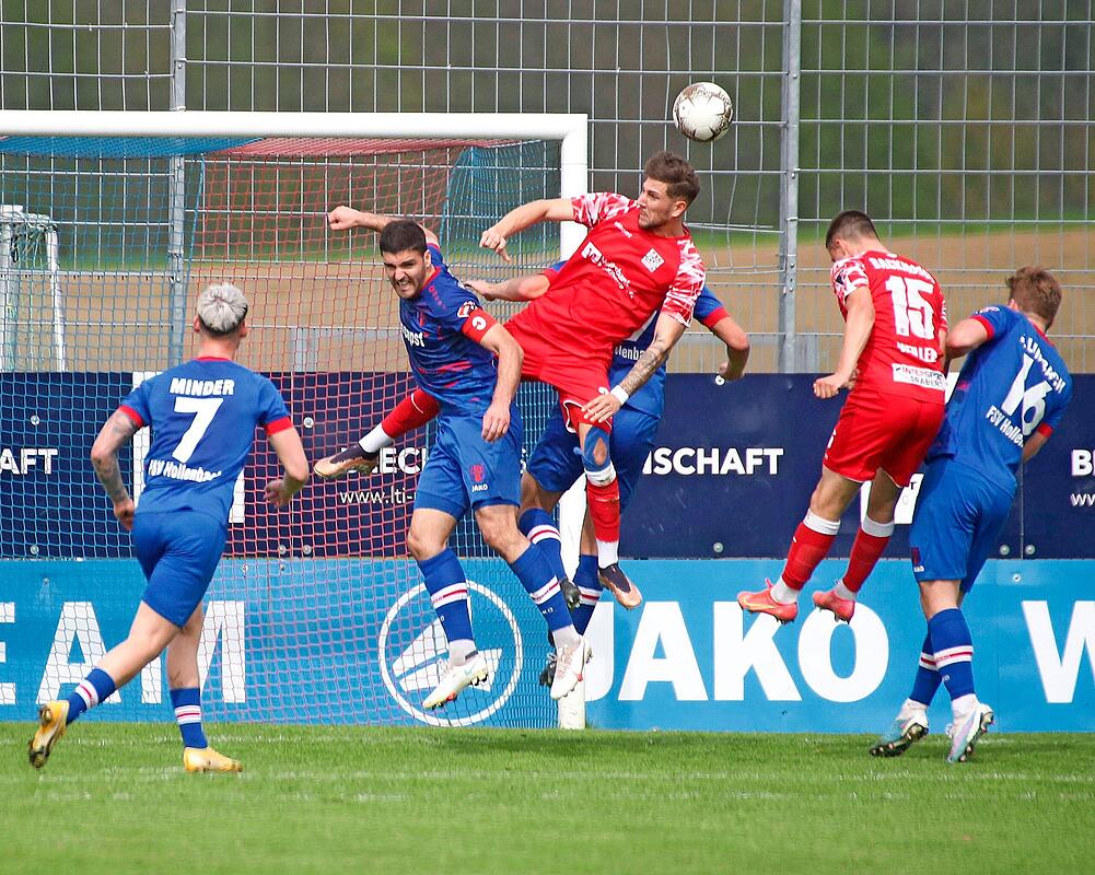 Punktgewinn bei Predigers Heimabschluss mit dem FSV Hollenbach - STIMME.de