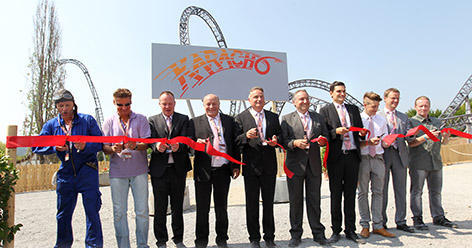 Tripsdrill: Katapult-Achterbahn Karacho eröffnet - STIMME.de