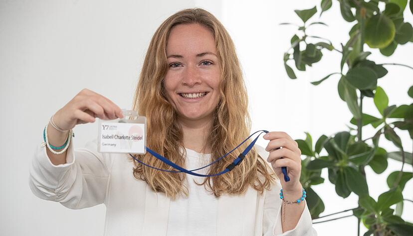 Isabell Steidel aus Heilbronn war beim G7-Jugendgipfel in Japan dabei ...