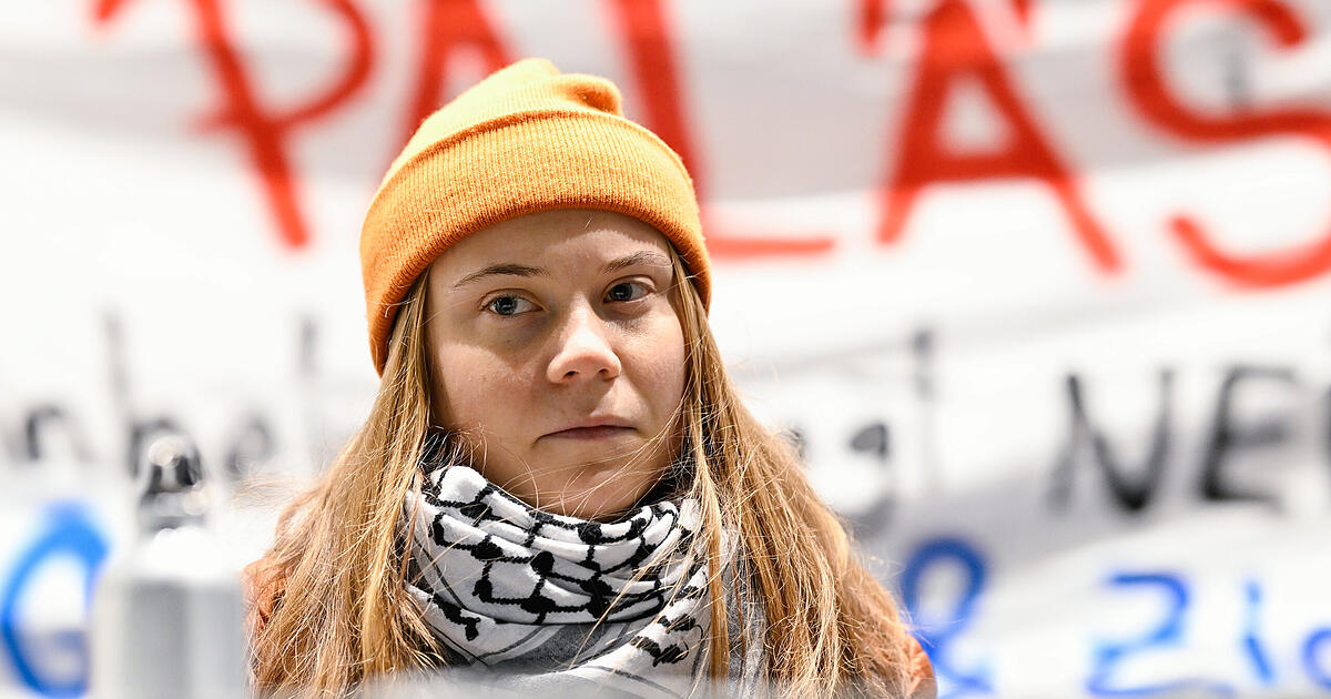 Greta Thunberg provoziert bei pro-palästinensischer Demo in Mannheim ...