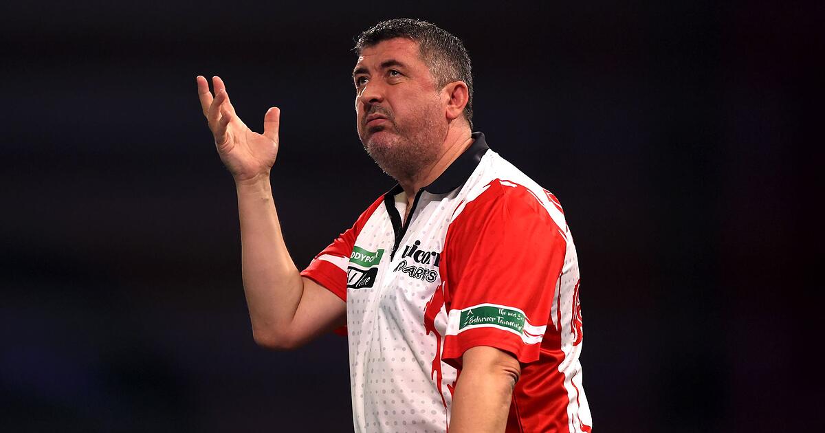 «Weltmeister im Reden»: Darts-Profi kontert Betrugsvorwürfe - STIMME.de