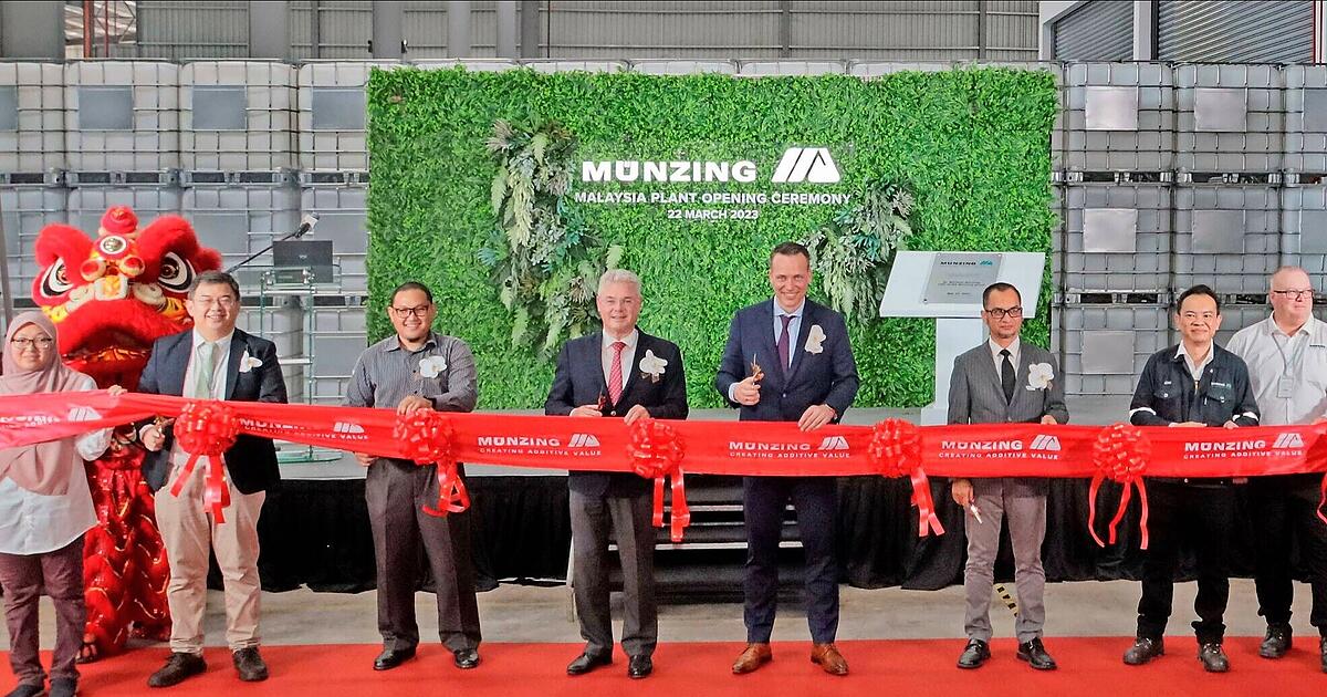 Münzing weiht neues Werk in Malaysia ein - STIMME.de
