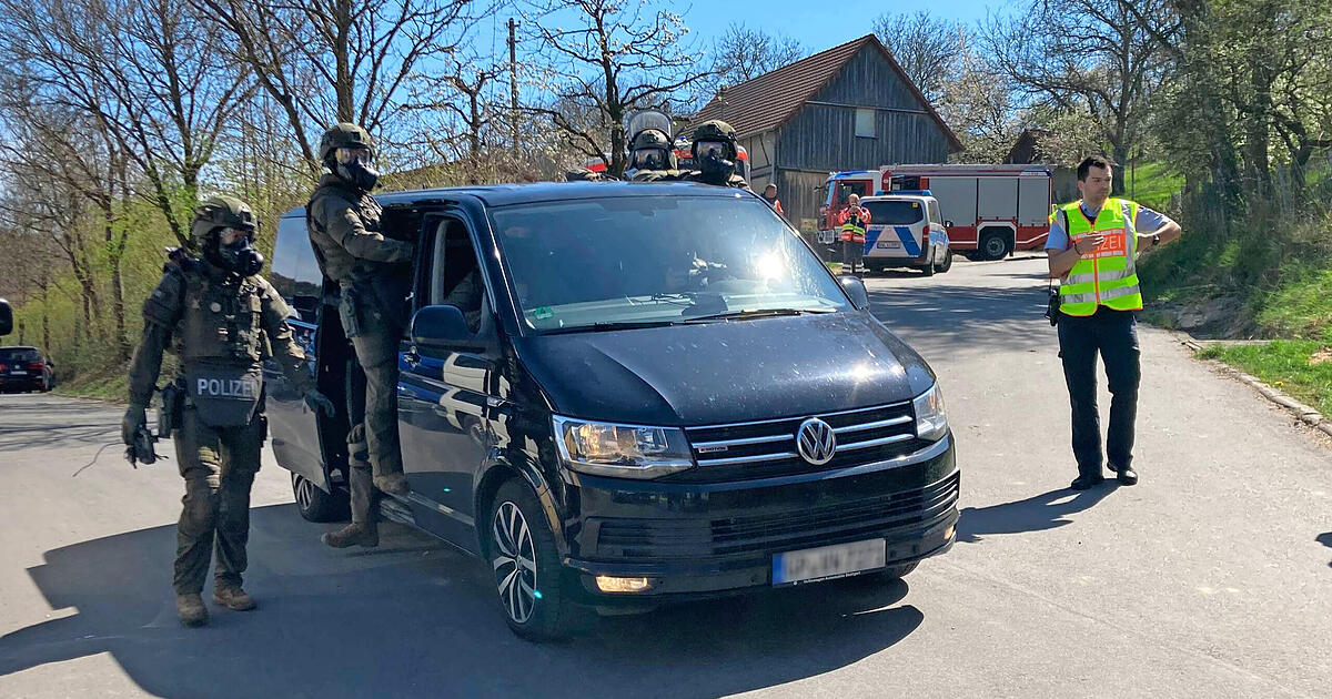 Erneuter SEK-Einsatz in Boxberg: Polizei geht gegen mutmaßliche „Reichsbürger“ vor - STIMME.de