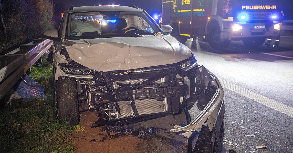 Unfall auf A81 Richtung Heilbronn: Vier Menschen nach Kollision verletzt - STIMME.de