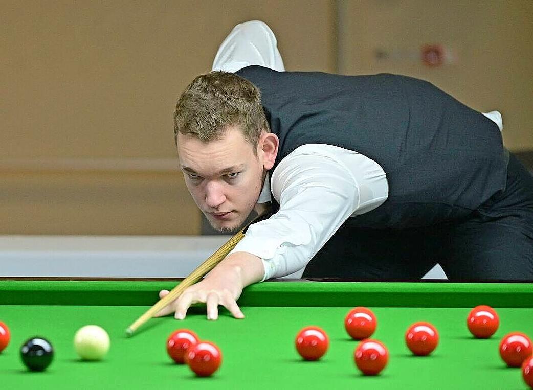 Snooker-Spieler Richard Wienholf: Welcher der nun drei DM-Titel ist der ...