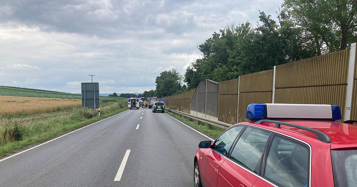Zwei Schwerverletzte nach Frontalunfall auf B293 bei Schwaigern - STIMME.de