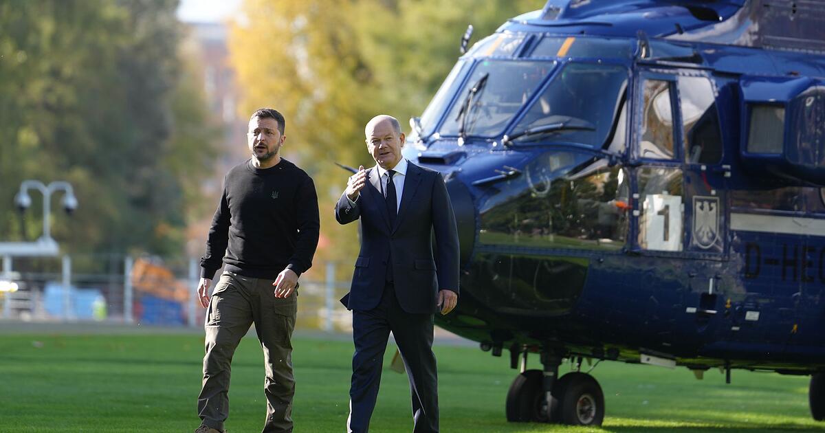 Signal an Putin: Scholz verspricht Selenskyj weitere Hilfe - STIMME.de