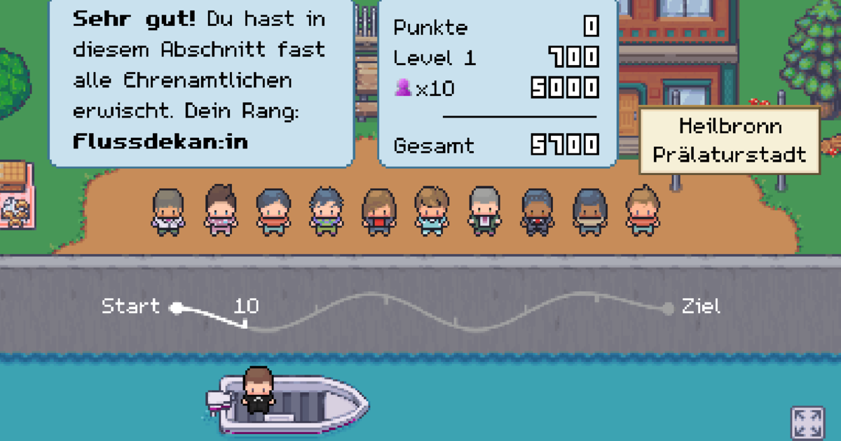 Mit dem „Churchboat“ von Gundelsheim in die Prälaturstadt Heilbronn ...