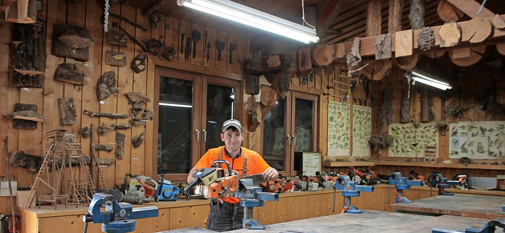 Im Forstlichen Stützpunkt Stollenhof geht es eng zu - STIMME.de