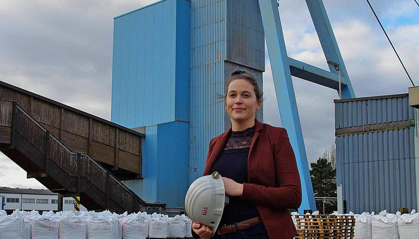 Natascha Groll ist Technikvorstand der Südwestdeutschen Salzwerke ...
