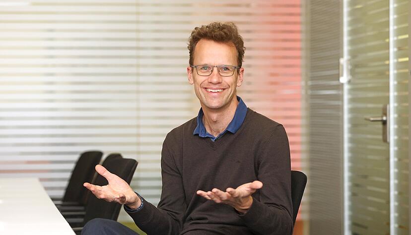 Daniel Renz ist Klinkseelsorger, Rundfunkpfarrer und Briefzusteller ...