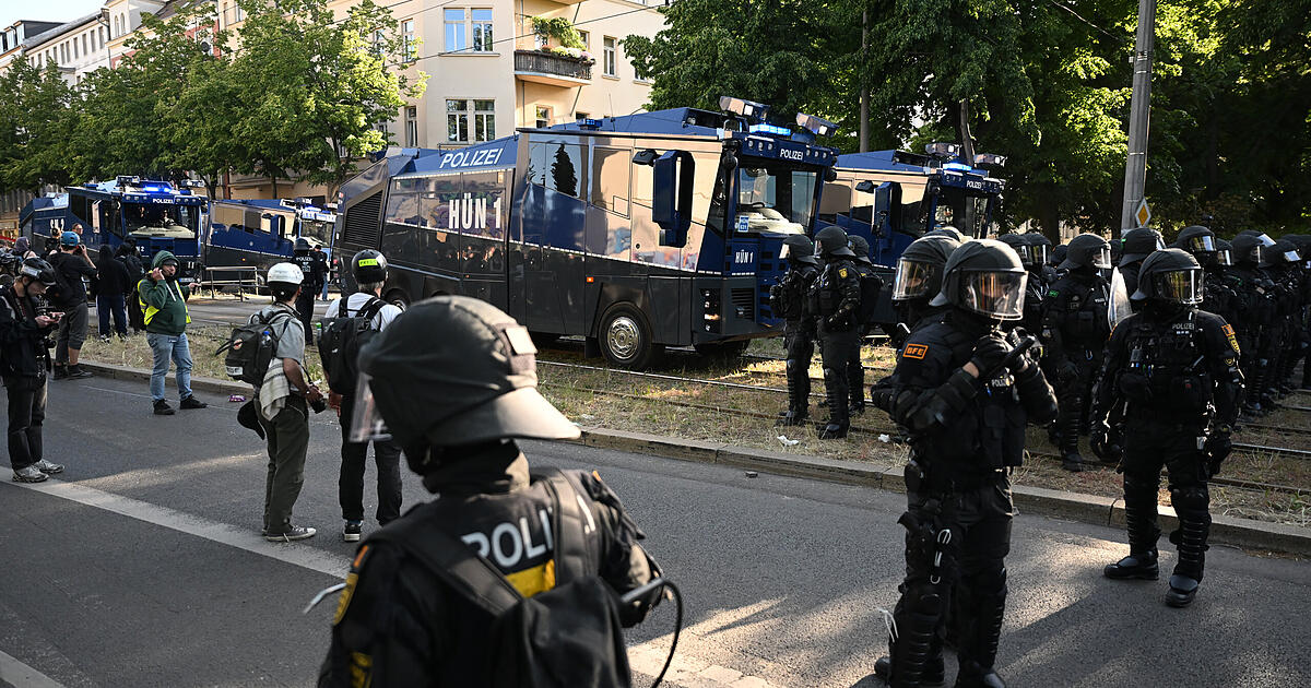 Nach neuem Demo-Verbot: Ruhige Lage in Leipzig - STIMME.de