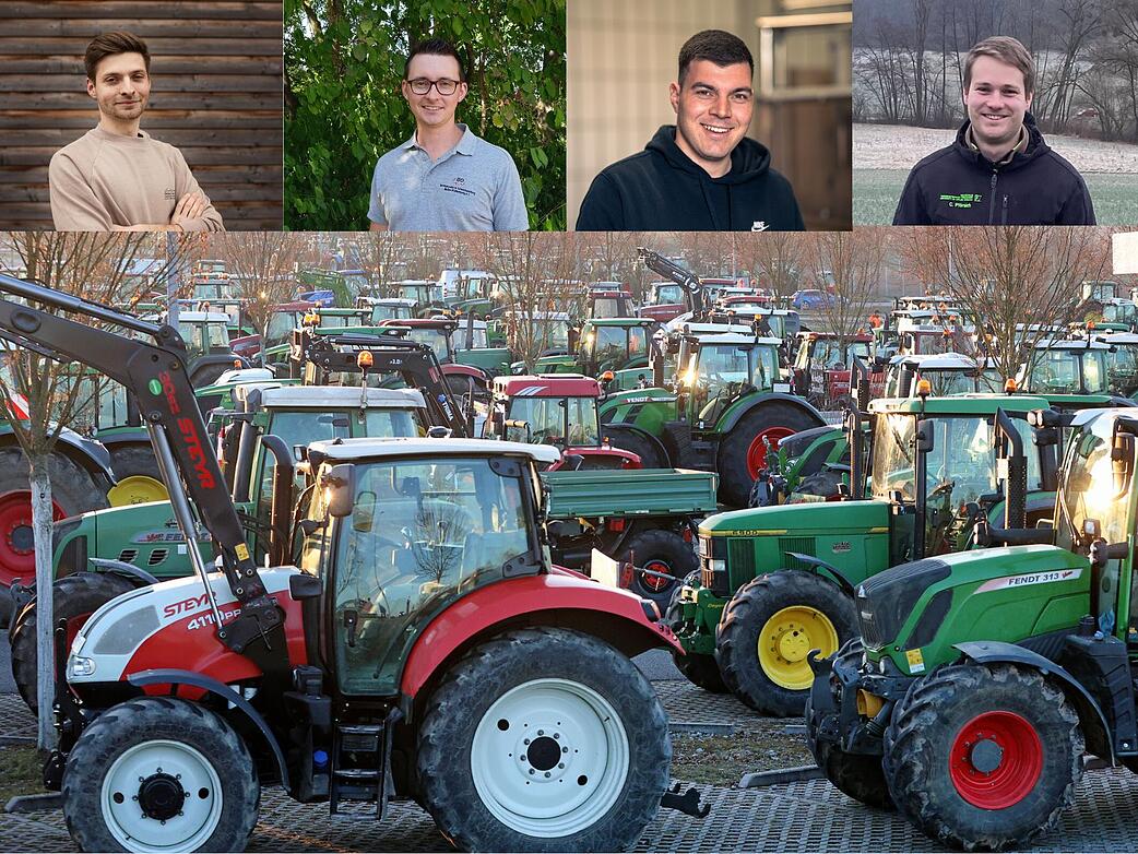Vier junge Landwirte aus der Region über ihre Zukunft ...