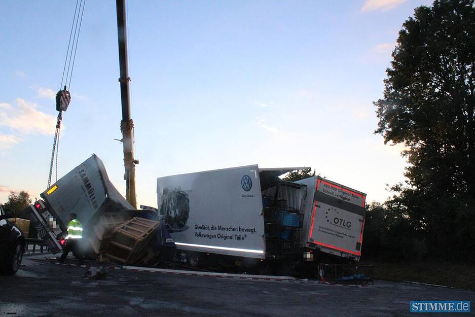 Unfall auf A6 bei Neuenstein | 07.05 - STIMME.de