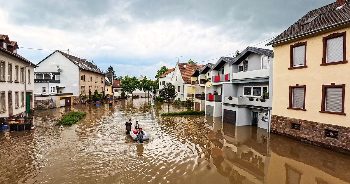 Frau stirbt nach Hochwasser-Rettungseinsatz - STIMME.de
