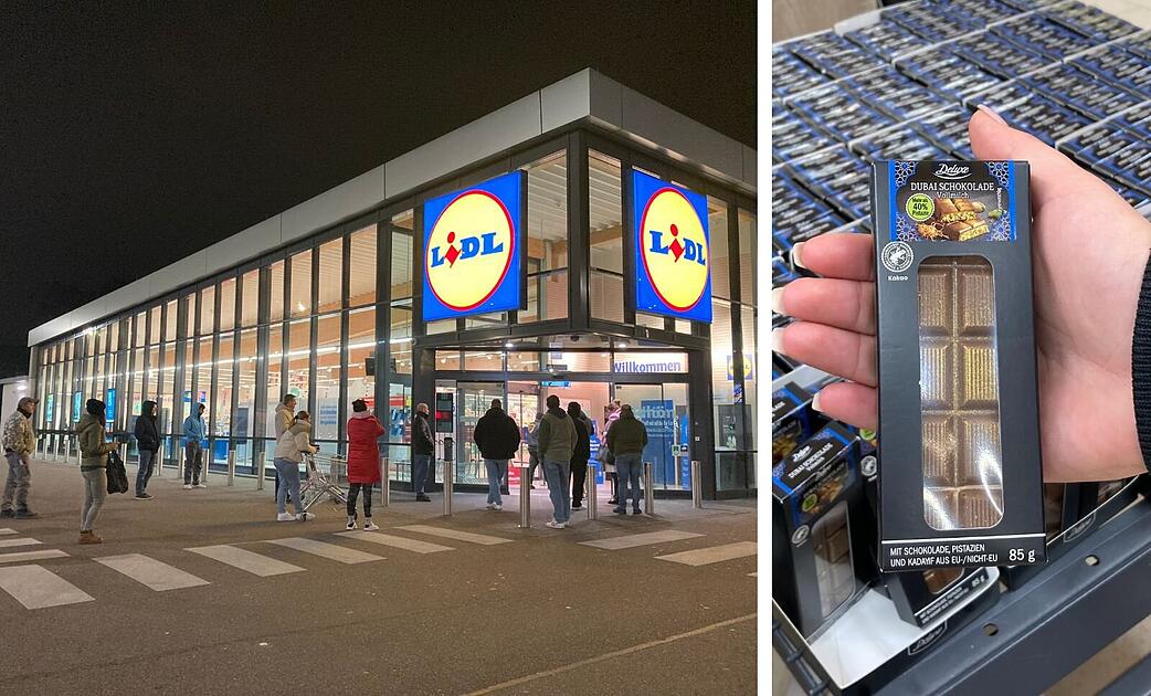 Lidl darf seine Dubai-Schokolade weiter verkaufen – anders als Aldi Süd - STIMME.de