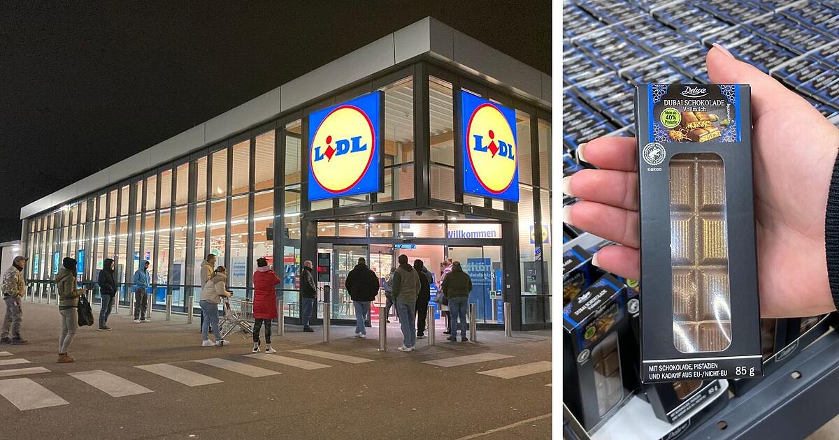 Lidl darf seine Dubai-Schokolade weiter verkaufen – anders als Aldi Süd - STIMME.de