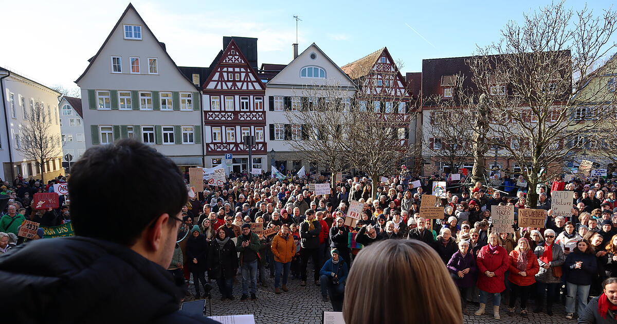 Demo am Samstag in Öhringen: Gegen Rechtsextremismus, für Demokratie ...